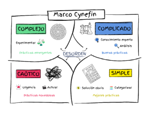 Marco de trabajo Cynefin: dominios, dinámicas y zonas liminales